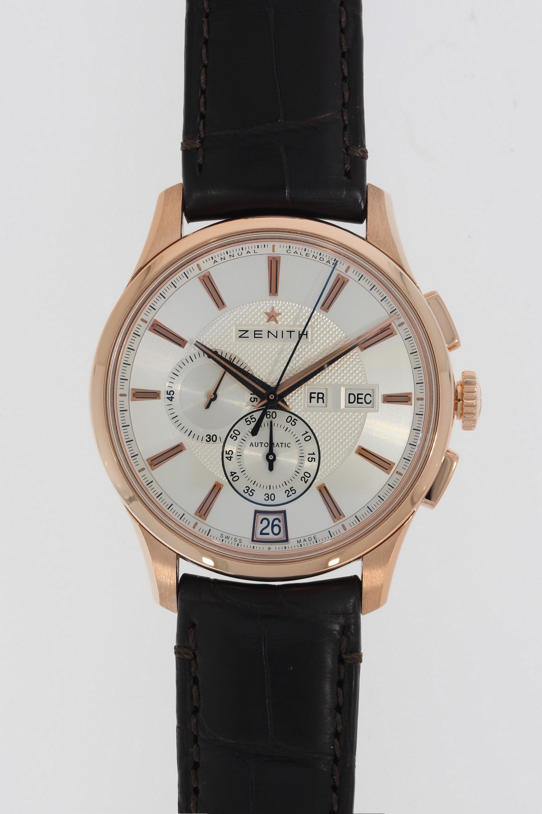 Zenith El Primero Chronograph, Alligatorband – LABHART Chronometrie ...